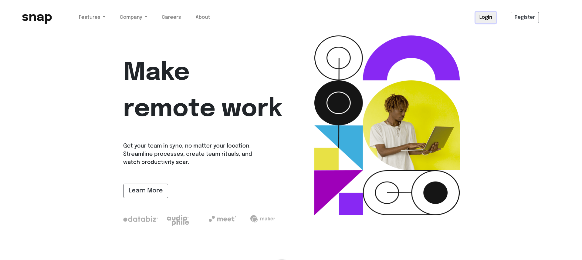 Frontend Mentor Intro Section With Dropdown Navigation Solution Landingpage